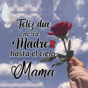 10 Imágenes Feliz Día De La Madre Hasta El Cielo Mamá